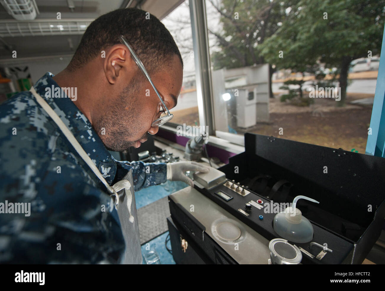 Aviation Boatswain's Mate (Fuel) 3rd Class Matthew Wilson, of Naval Air ...