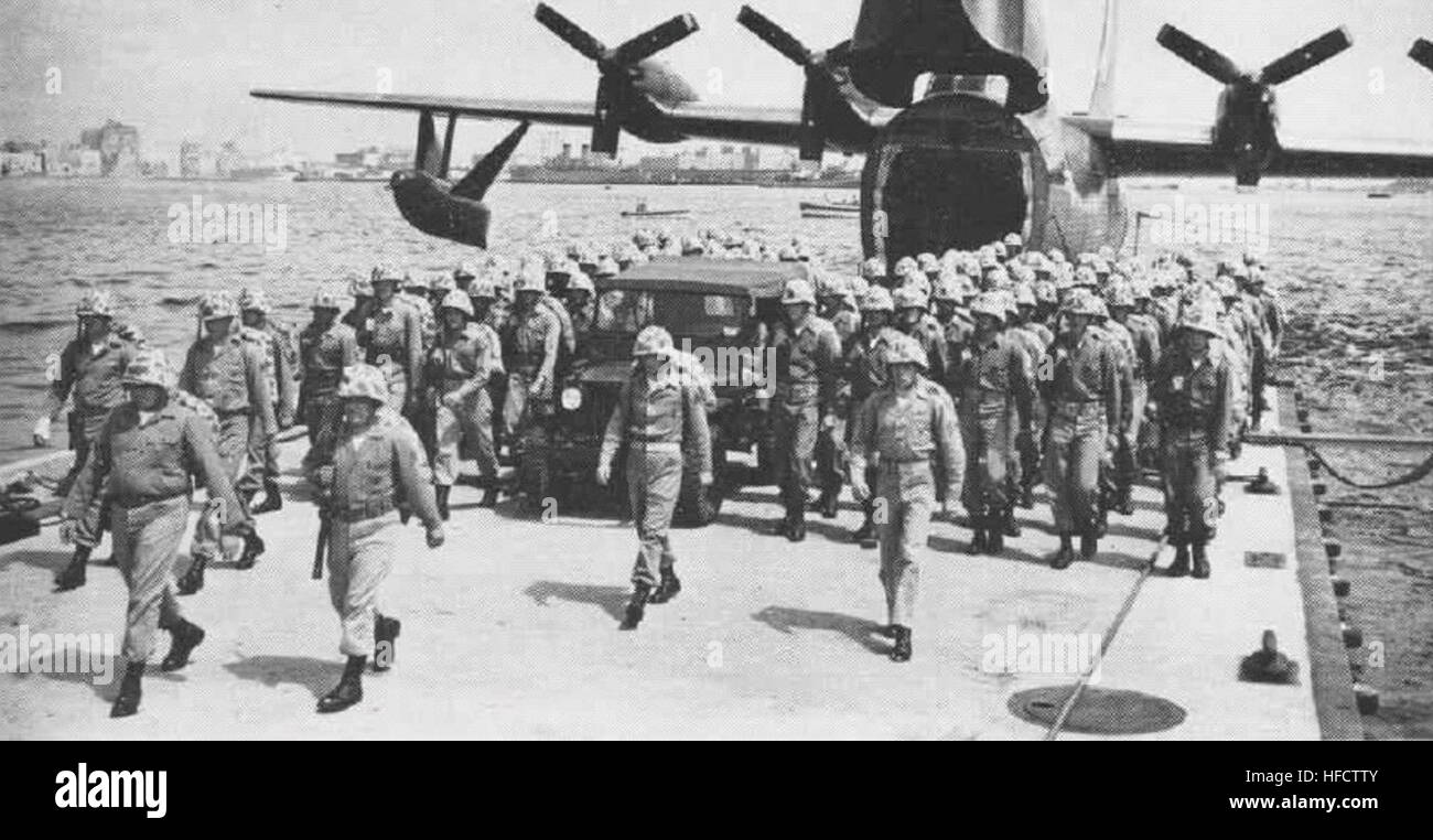 R3Y-2 unloading Marines NAN1-55 Stock Photo - Alamy