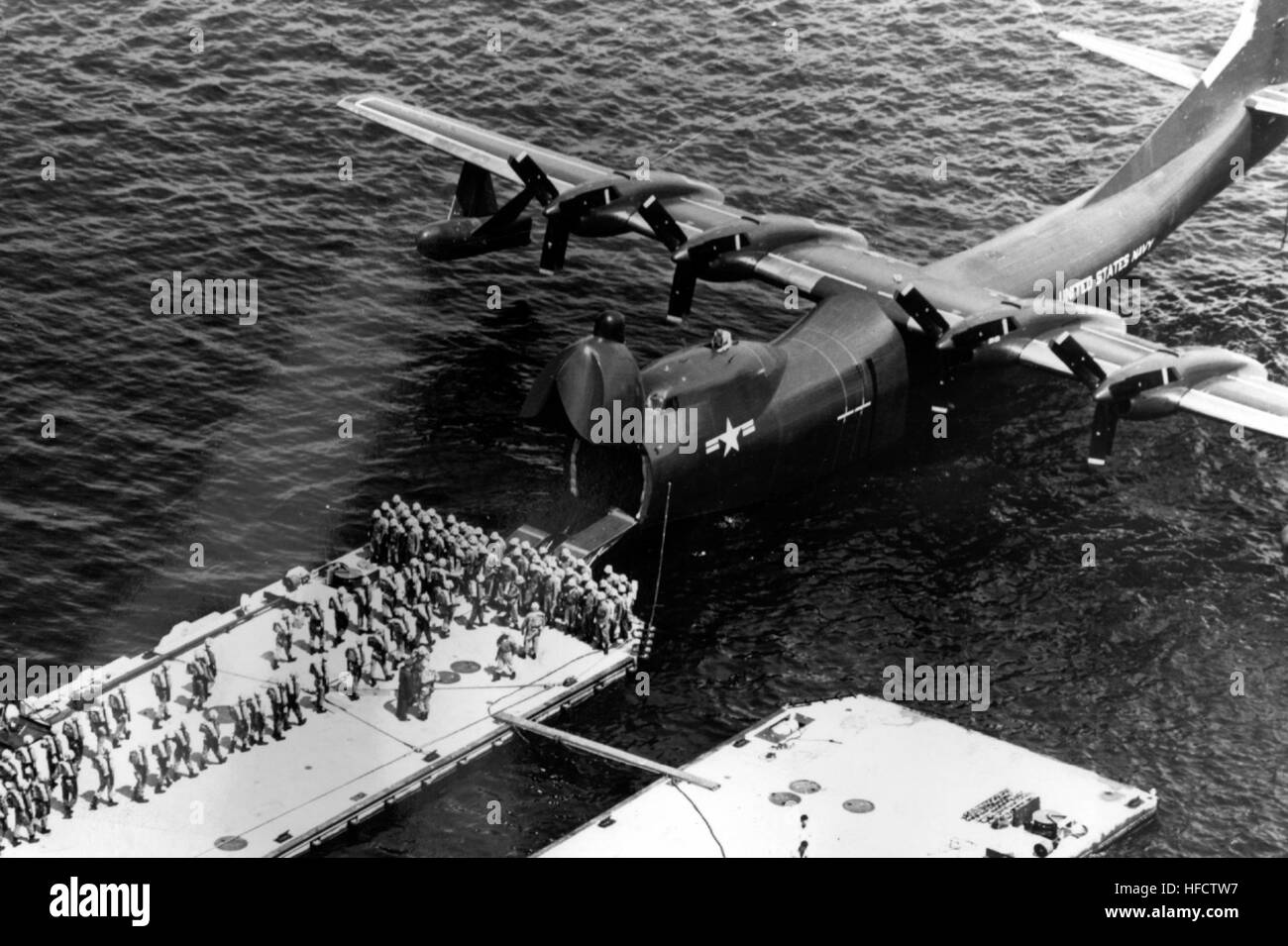 R3Y-2 loading NAN10-75 Stock Photo - Alamy