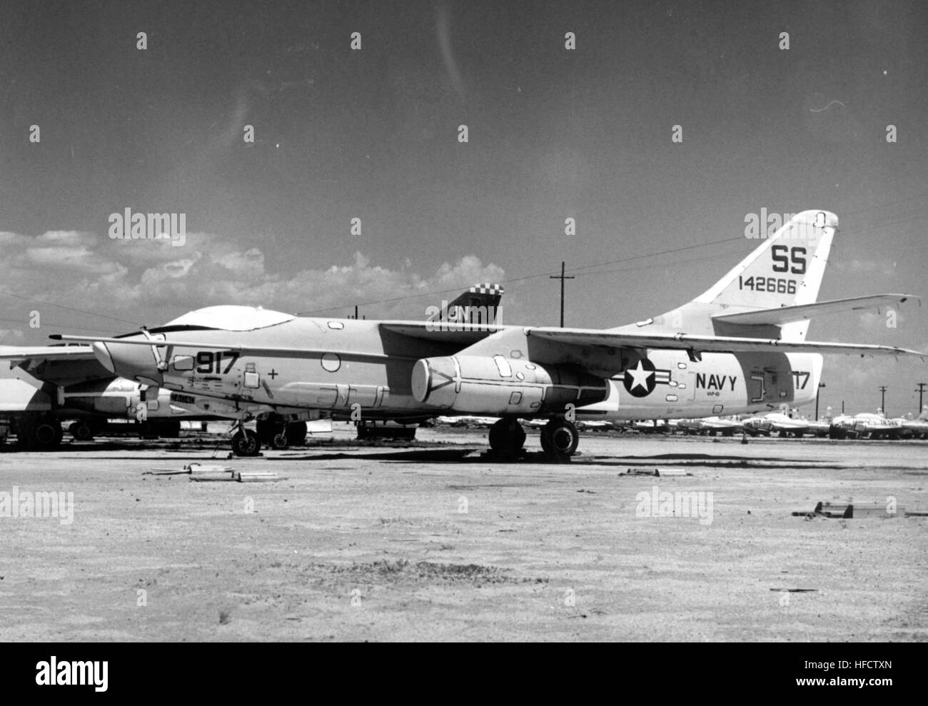 RA-3B Skywarrior at MASDC 1970s Stock Photo - Alamy