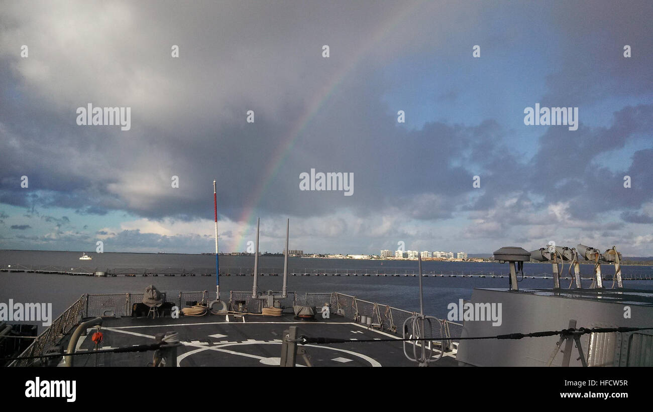 SAN DIEGO - (March 2, 2015) - The missile deck on board the guided ...