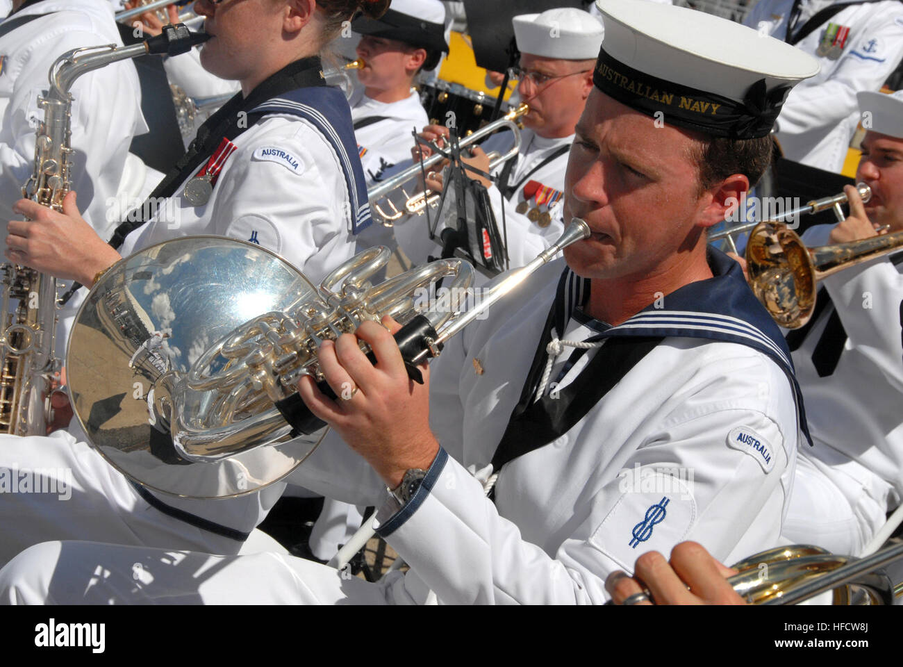 Pearl harbor based arleigh burke class guided missile destroyer uss ...