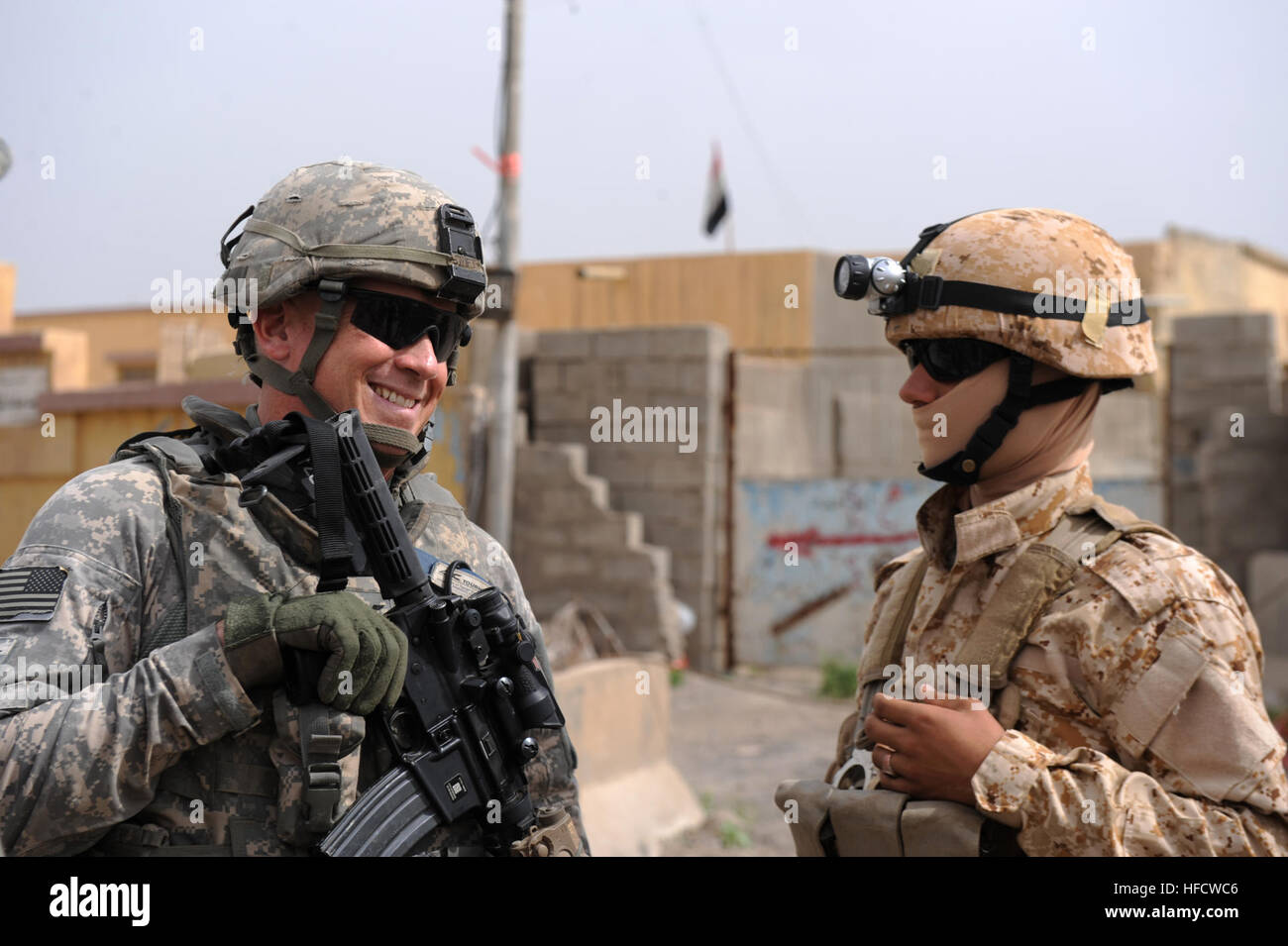 U.S. Army Col. Larry Swift, Commander, Ready First, 1st Brigade Combat ...
