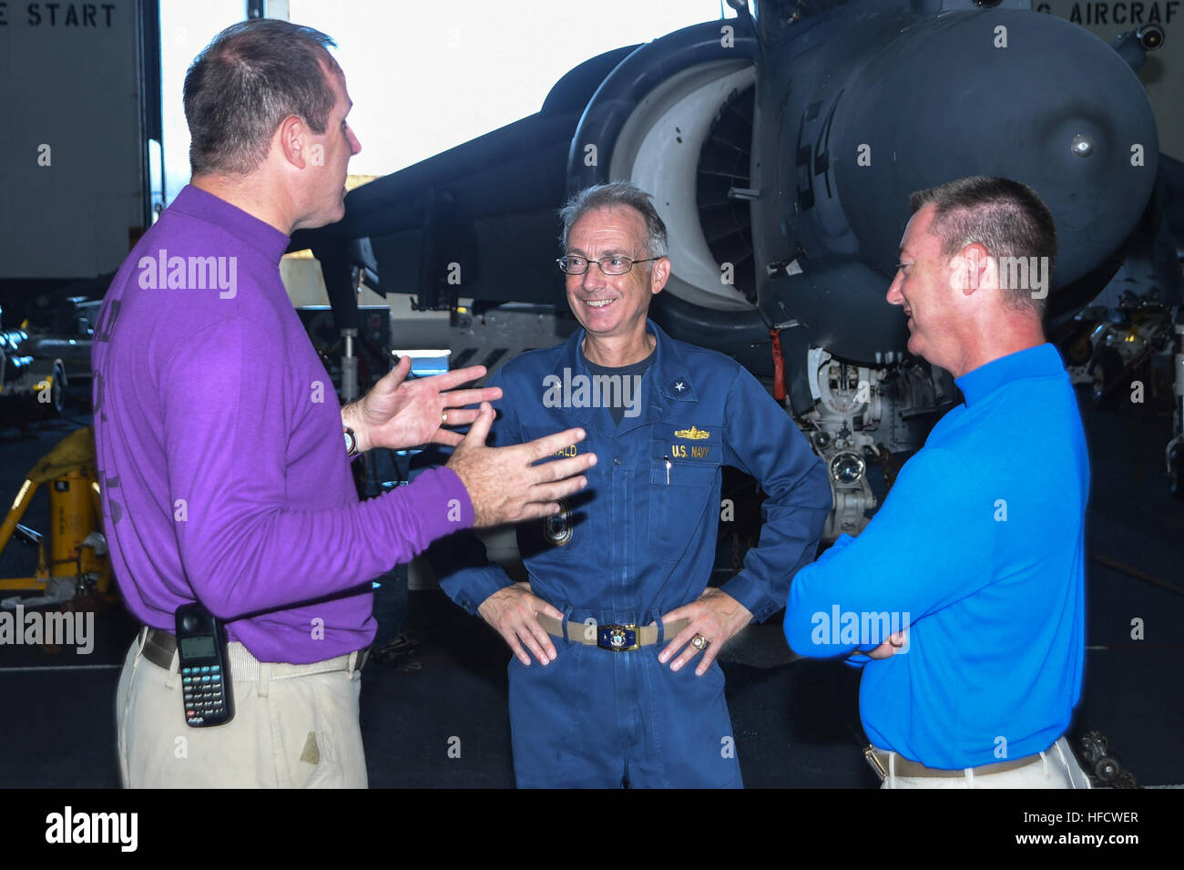 Commander Mathew Niedzwiecki, from West Milford, N.J., (left) and ...