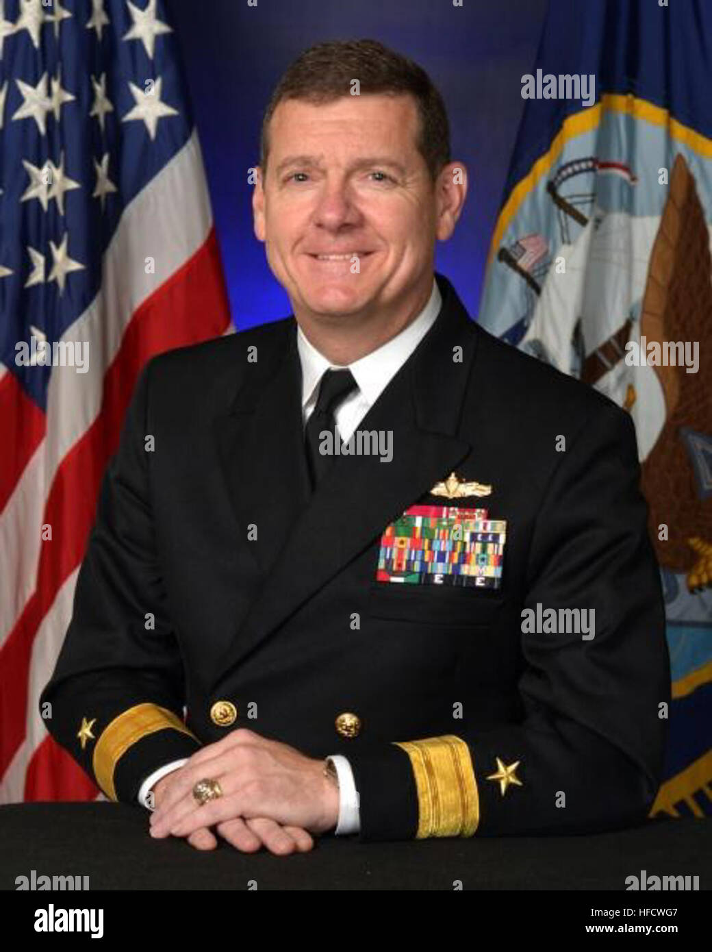 Rear Admiral (lower half) Luke M. McCollum Stock Photo - Alamy