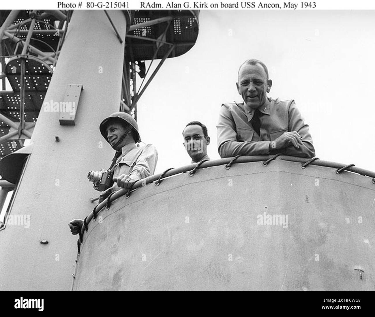 Rear Admiral Alan G. Kirk Stock Photo - Alamy