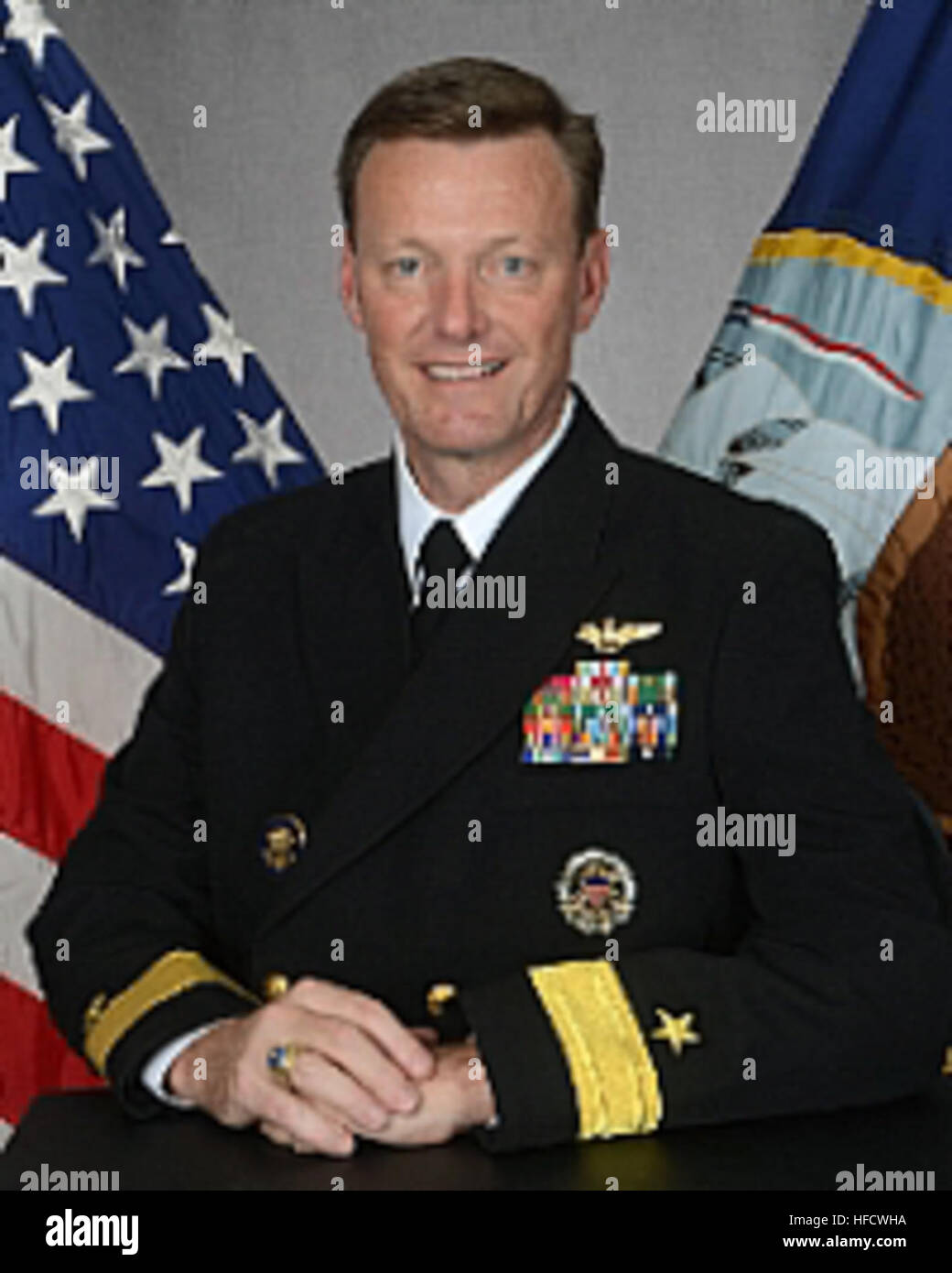 Rear Admiral Kyle Cozad Stock Photo - Alamy