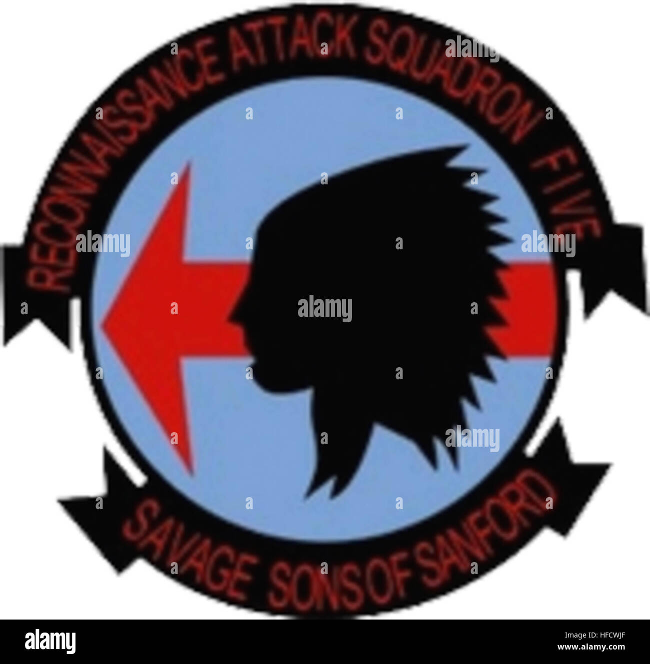Recon Heavy Attack Squadron 5 (USN) patch Stock Photo - Alamy