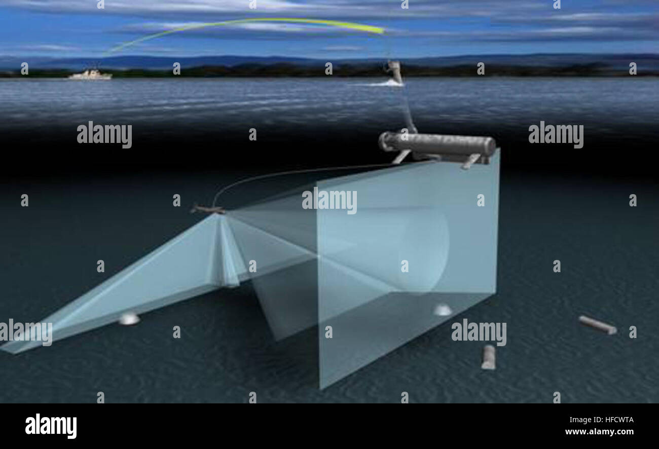 Remote Mine Hunting System with AN-AQS-20A Sonar Stock Photo - Alamy
