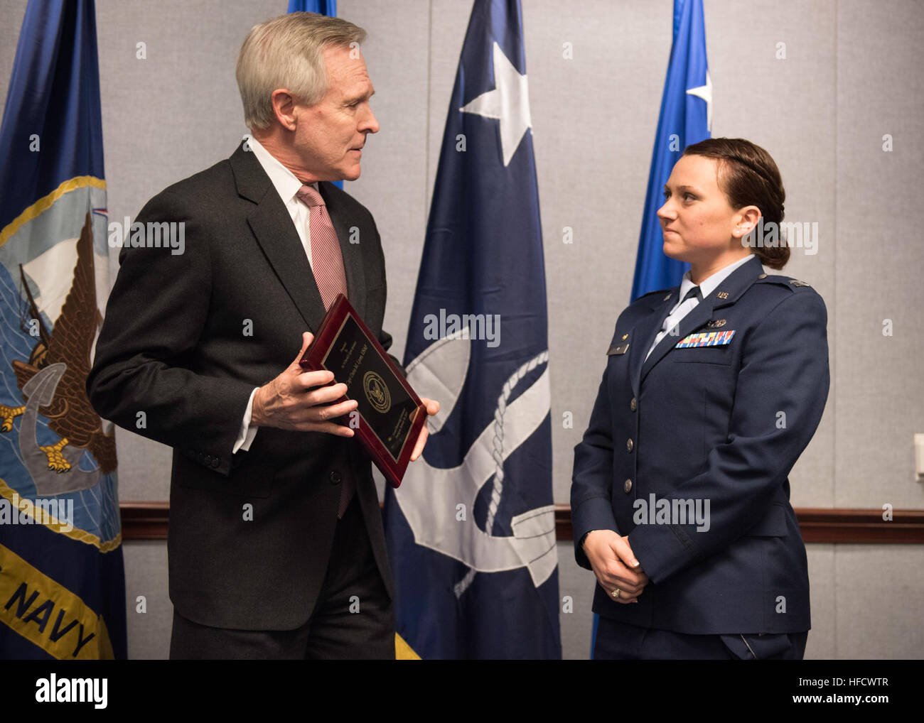 A vessel renaming ceremony honors the Air Force Motor Vessel Capt ...
