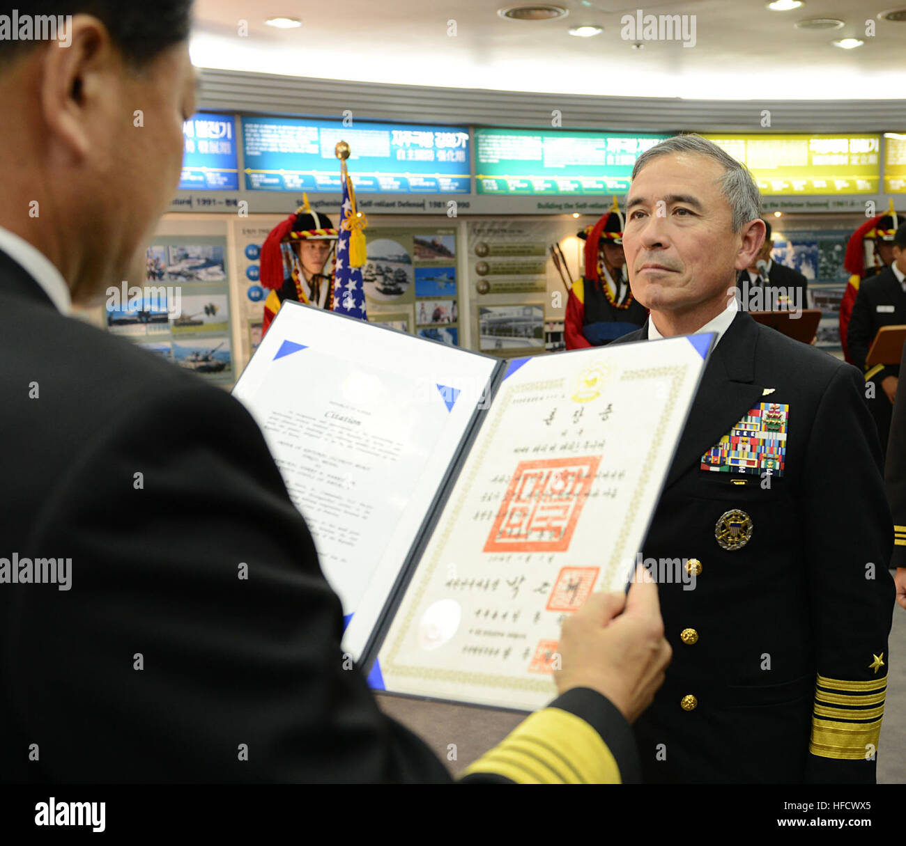 SEOUL, Republic of Korea (Nov. 3, 2014) Adm. Harry Harris Jr ...