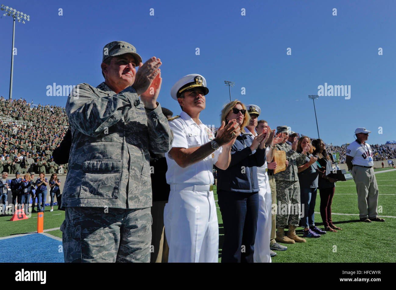Adm. Harry Harris Jr., commander of U.S. Pacific Fleet, Gen. Mark Welsh ...