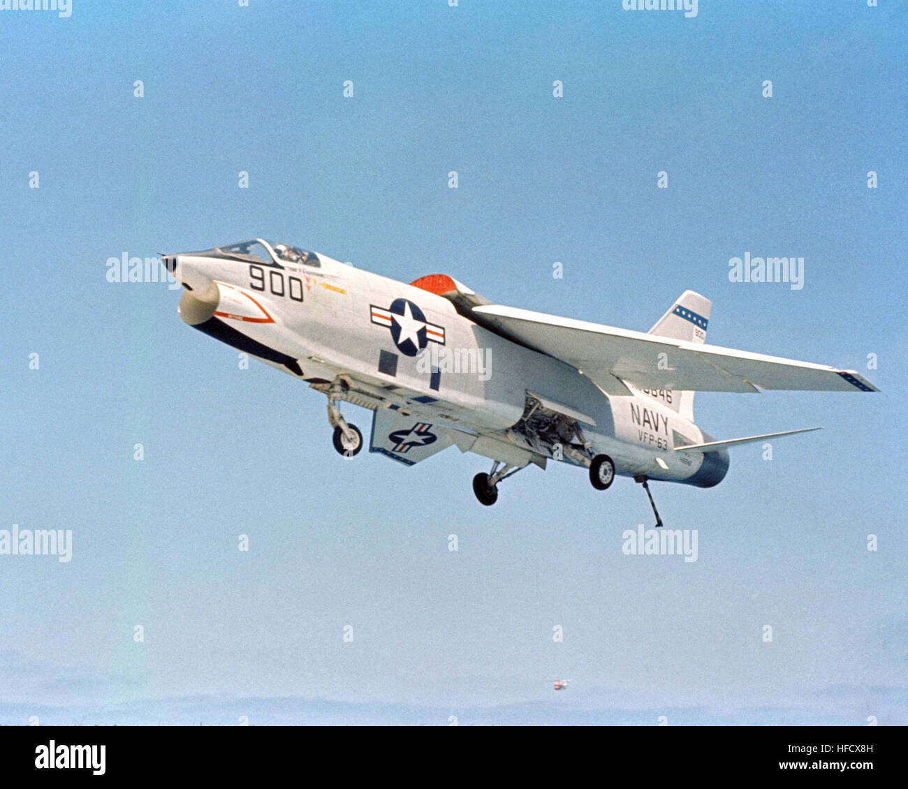 A Light Photographic Reconnaissance Squadron 63 (VFP-63) RF-8A Crusader ...