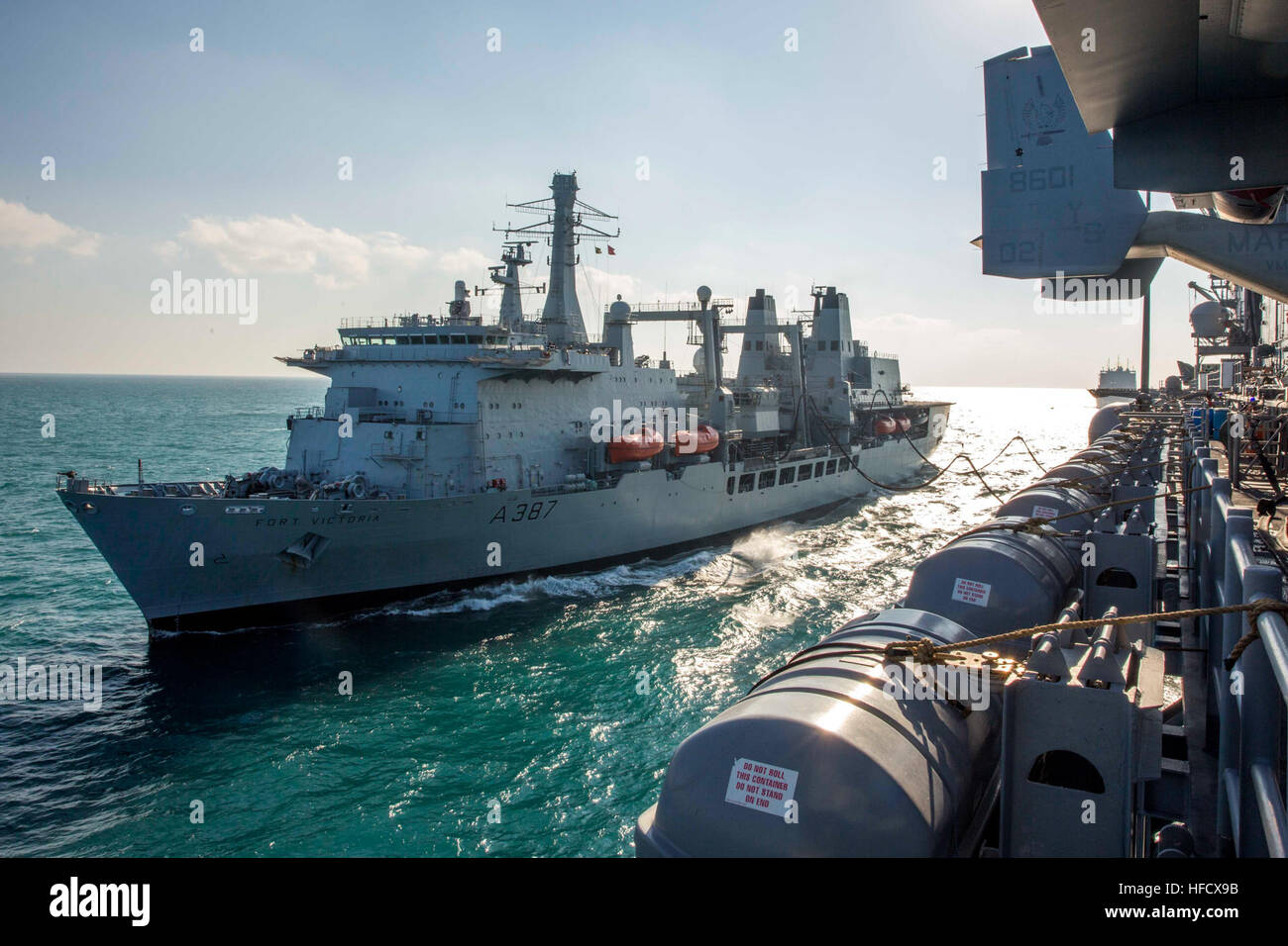 151217-N-KW492-055 ARABIAN GULF (Dec. 17, 2015) The Royal Fleet ...