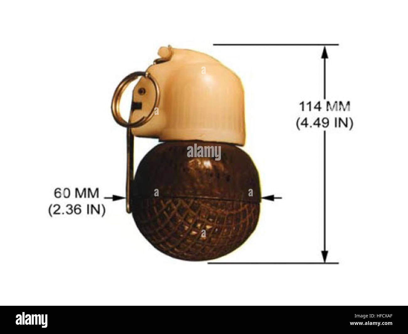 RGO defensive grenade Navy Stock Photo - Alamy