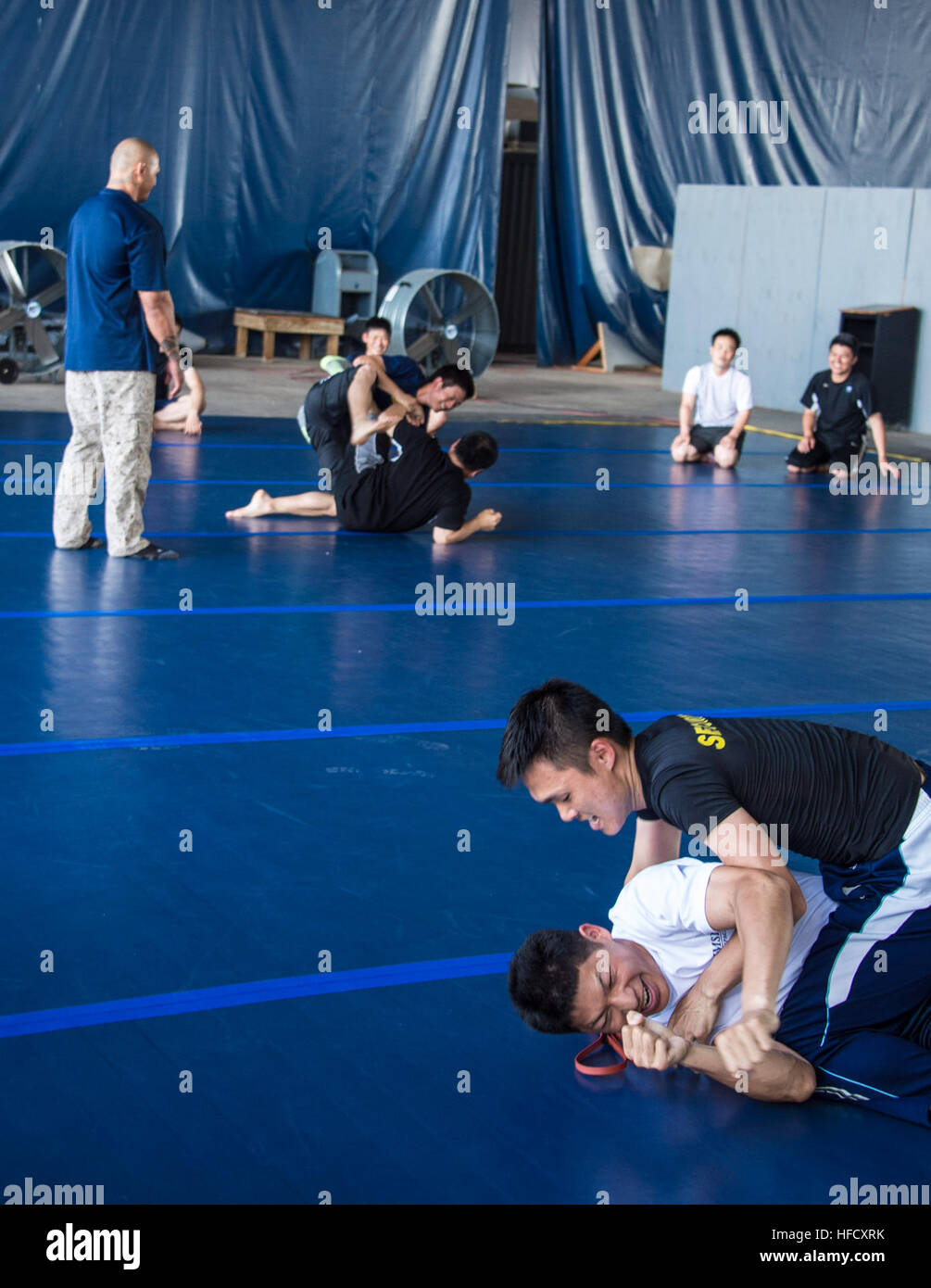 Japan Maritime Self Defense Force sailors from JS Kirishima (DDG 174 ...