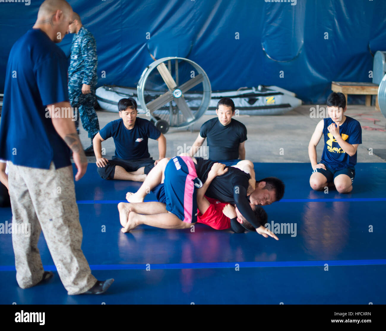 Japan Maritime Self Defense Force sailors from JS Kirishima (DDG 174 ...