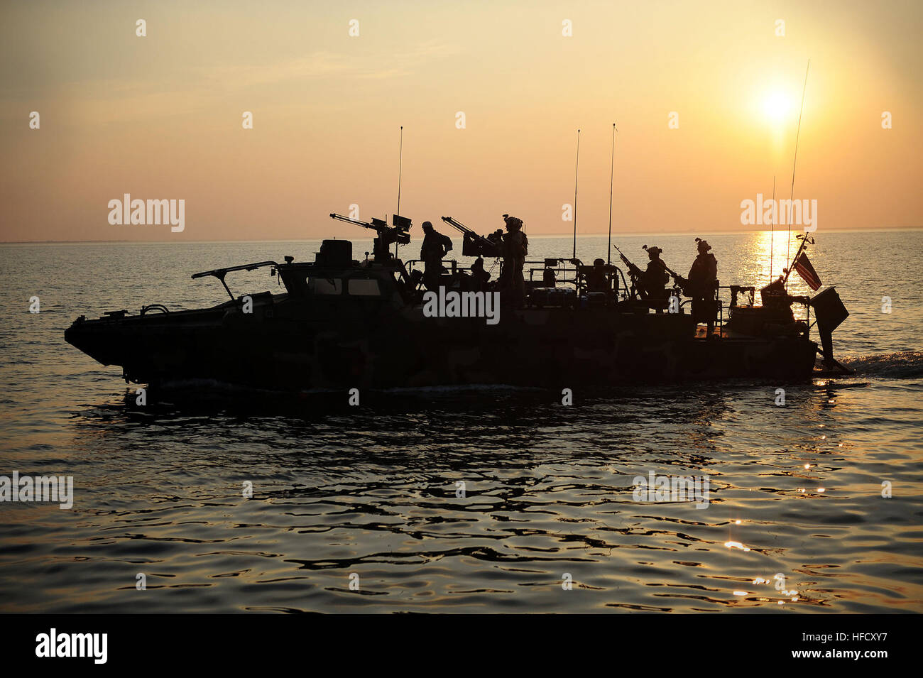 Sailors assigned to Riverine Squadron 2 participate in pre-deployment ...