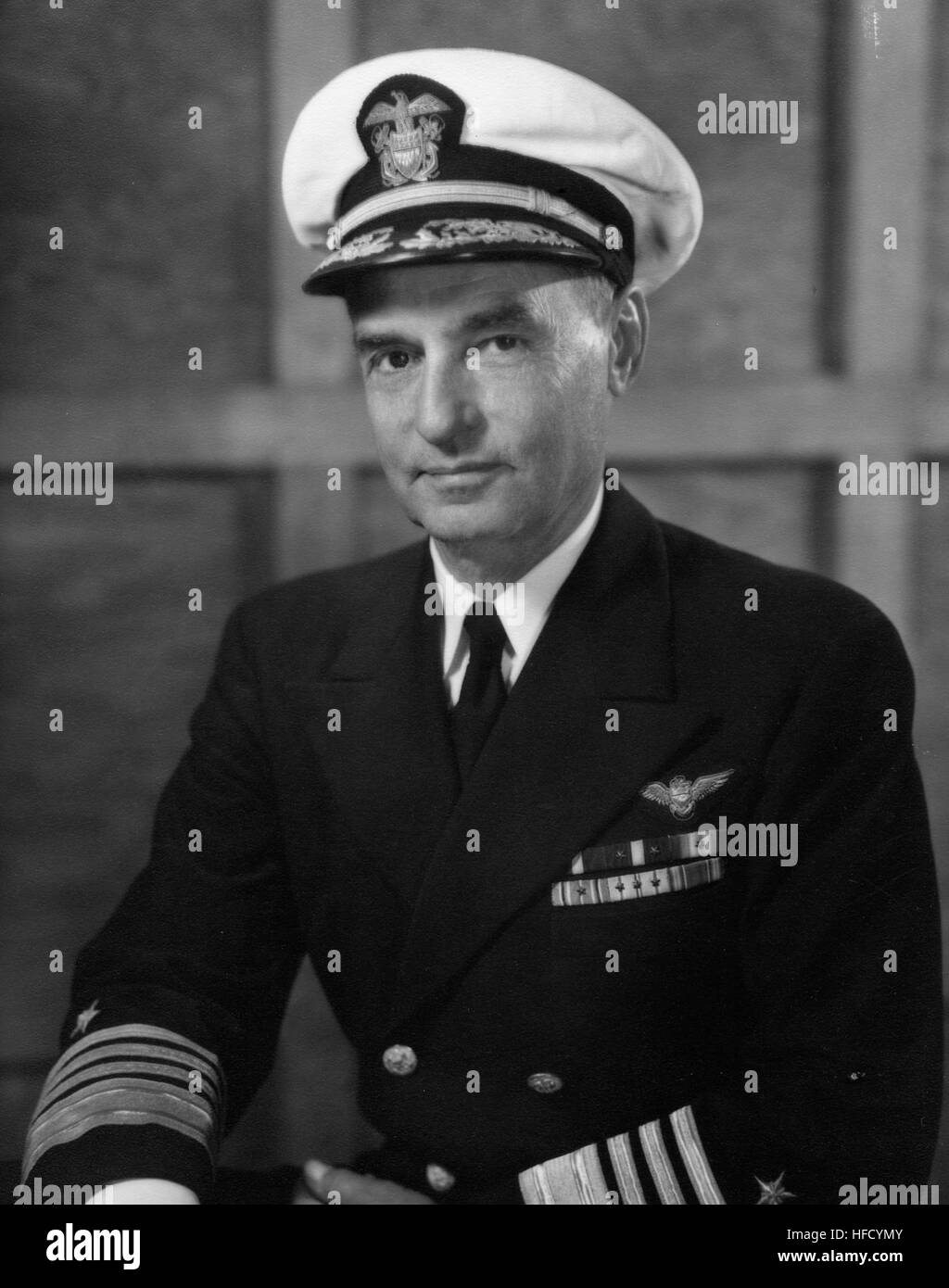 Admiral John H. Hoover Stock Photo - Alamy