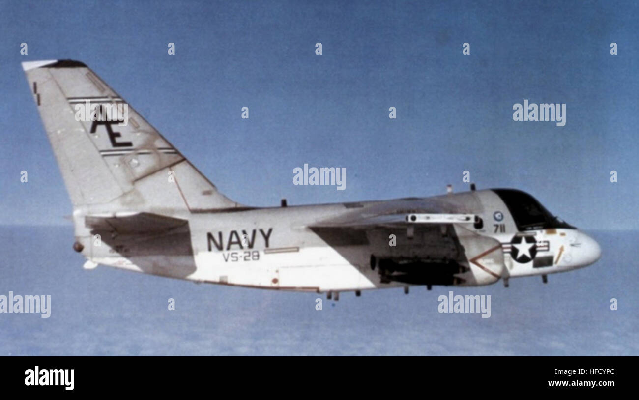 S-3A Viking VS-28 in flight in 1982 Stock Photo - Alamy