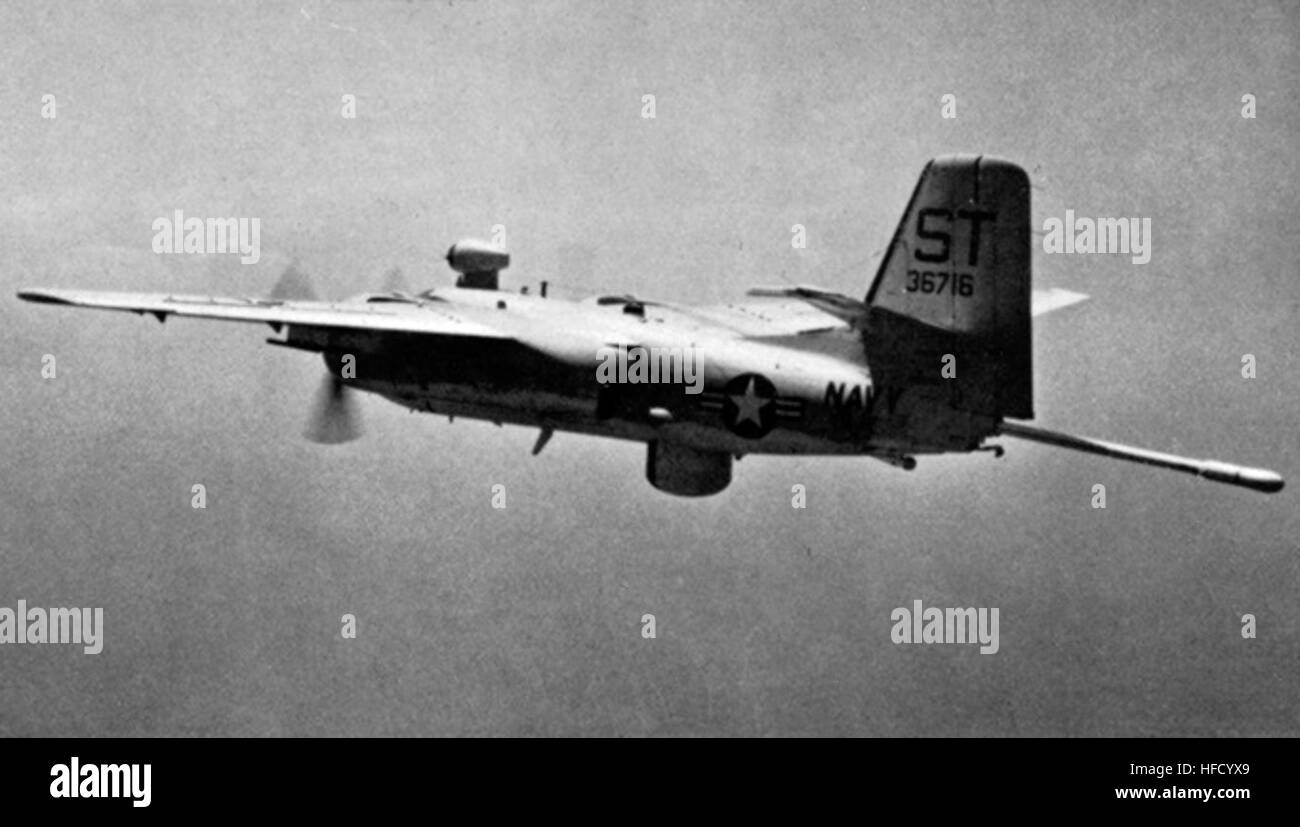 S2F-1 Tracker from VS-38 in flight in 1959 Stock Photo - Alamy