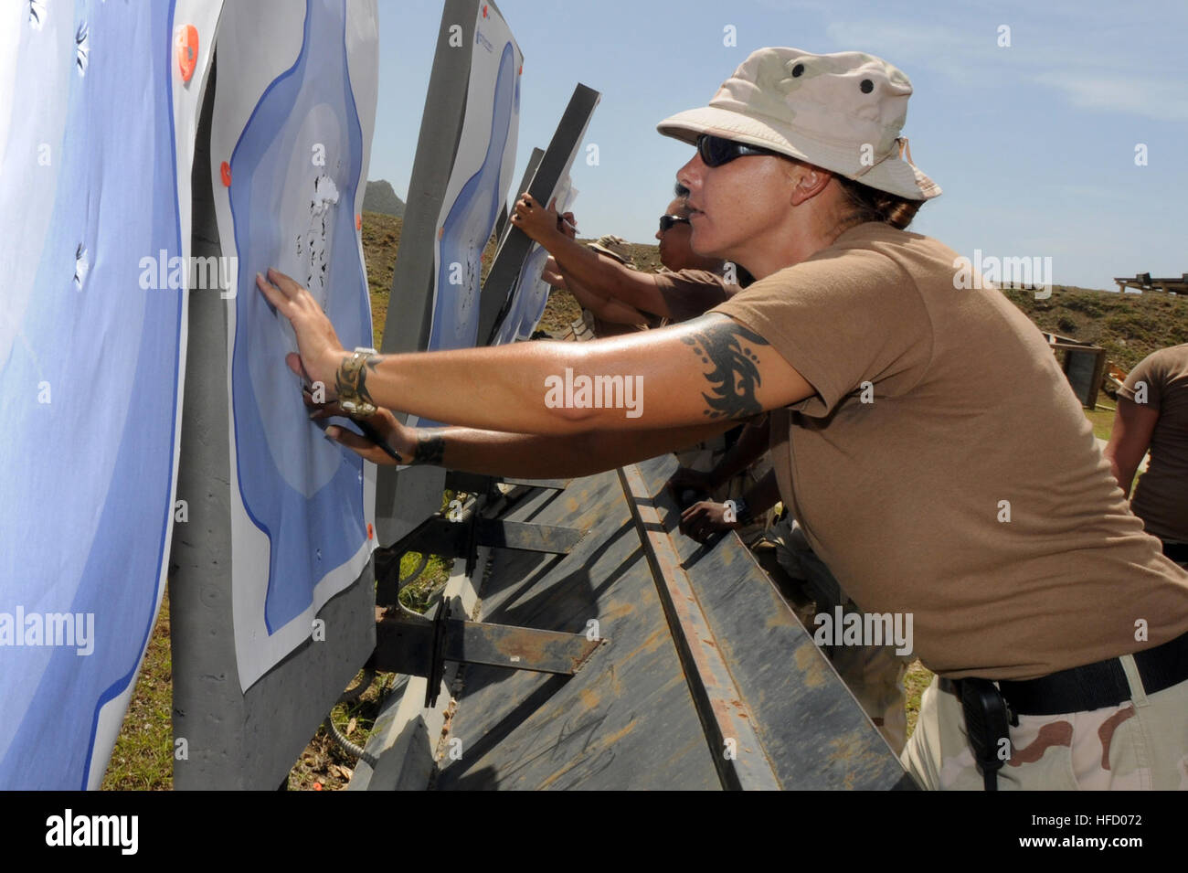 GUANTANAMO BAY, Cuba – Navy Master-at-Arms 1st Class Laryl Helberg, a ...