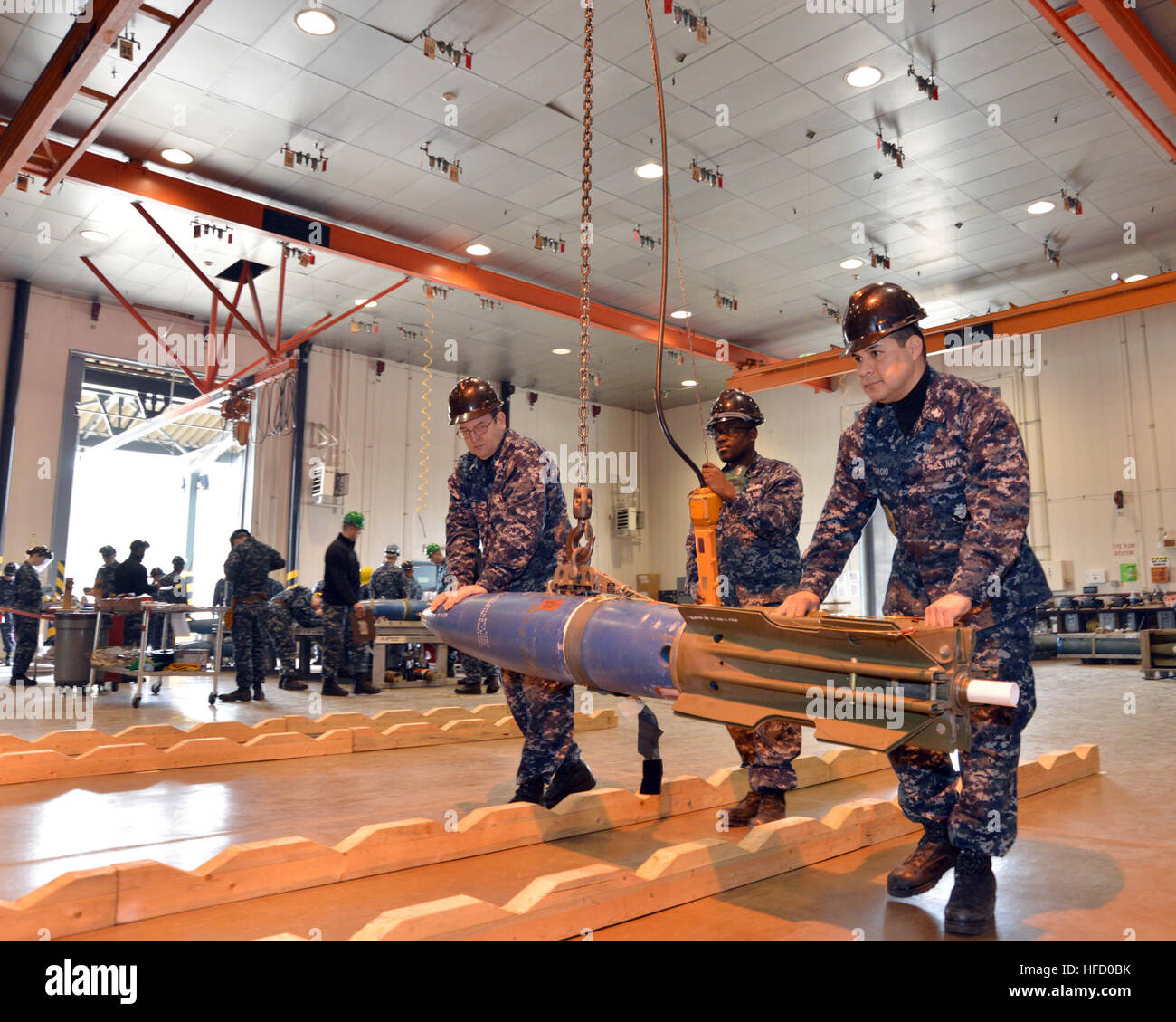 NAVAL AIR FACILITY MISAWA, Japan (March 26, 2014) Navy Munitions ...