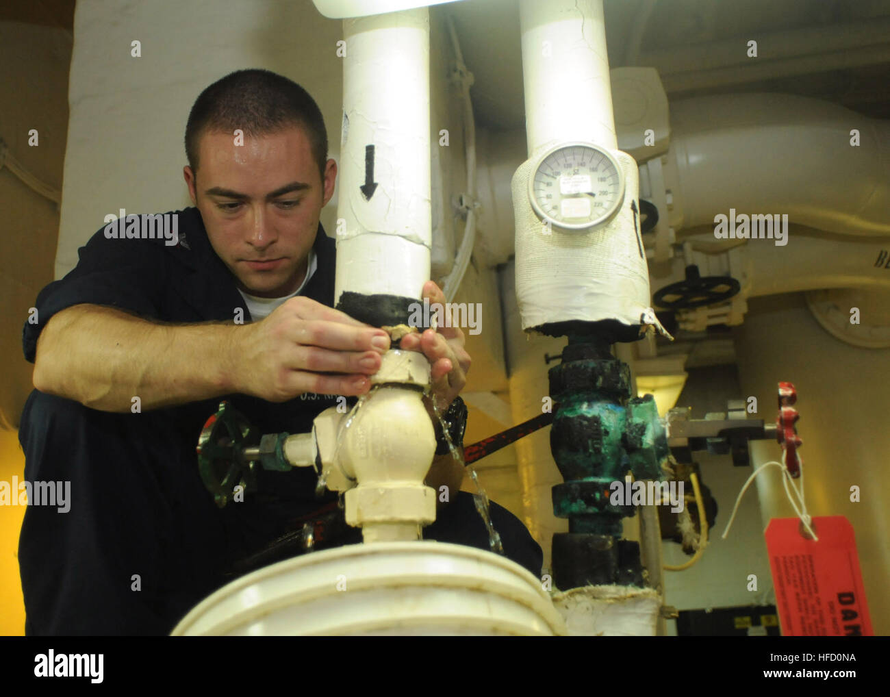Petty Officer 2nd Class Mikel Lopez, from Riverside, Calif., replaces ...