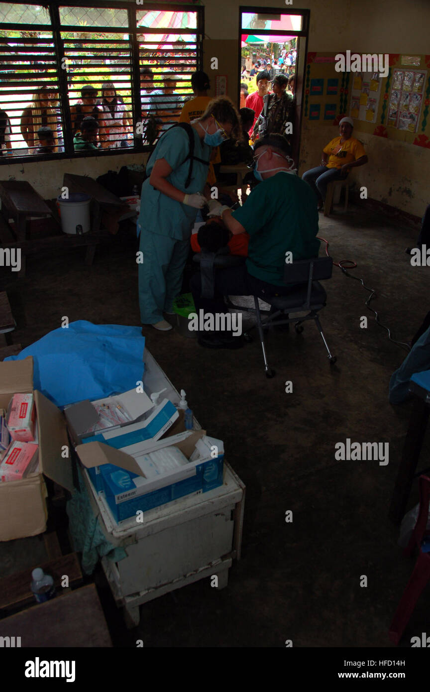 Navy Capt. Terry Leary, assigned to the Military Sealift Command ...