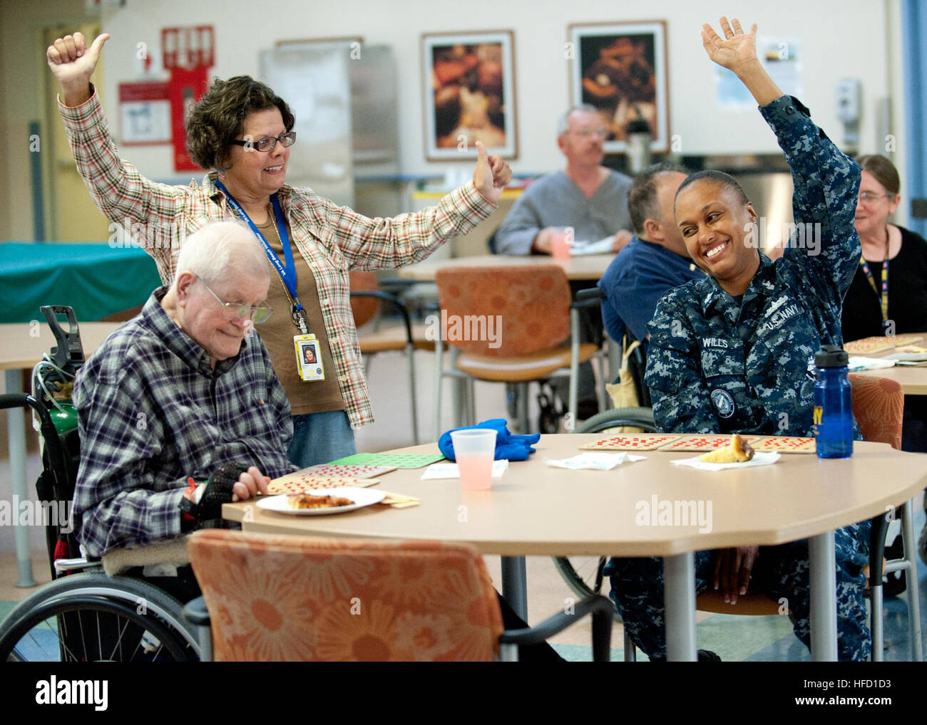 Volunteer from naval station hi-res stock photography and images - Alamy