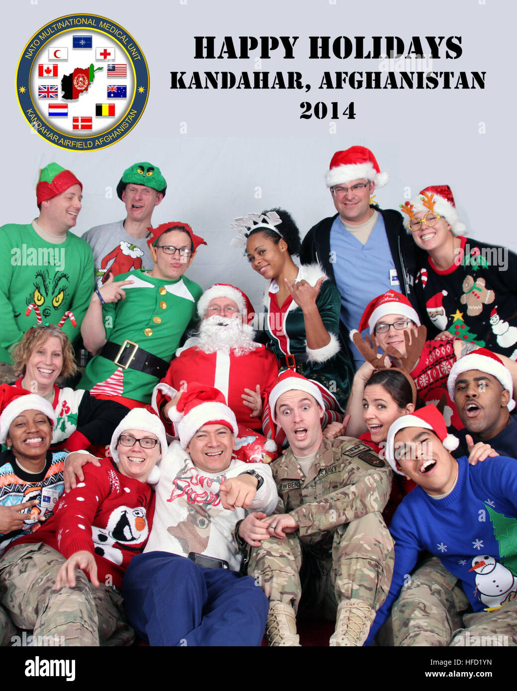 Forward deployed sailors at the NATO Role 3 Multinational Medical Unit ...