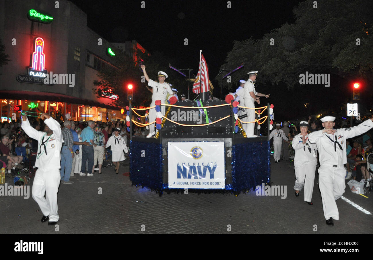 Sailors from commands in San Antonio including Navy Recruiting District ...