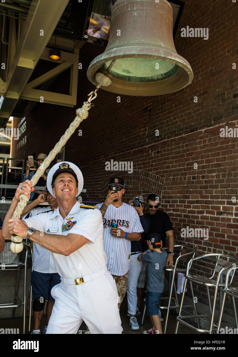 SAN DEIGO (April 12, 2015) -- Vice Adm. Mike Shoemaker, commander ...
