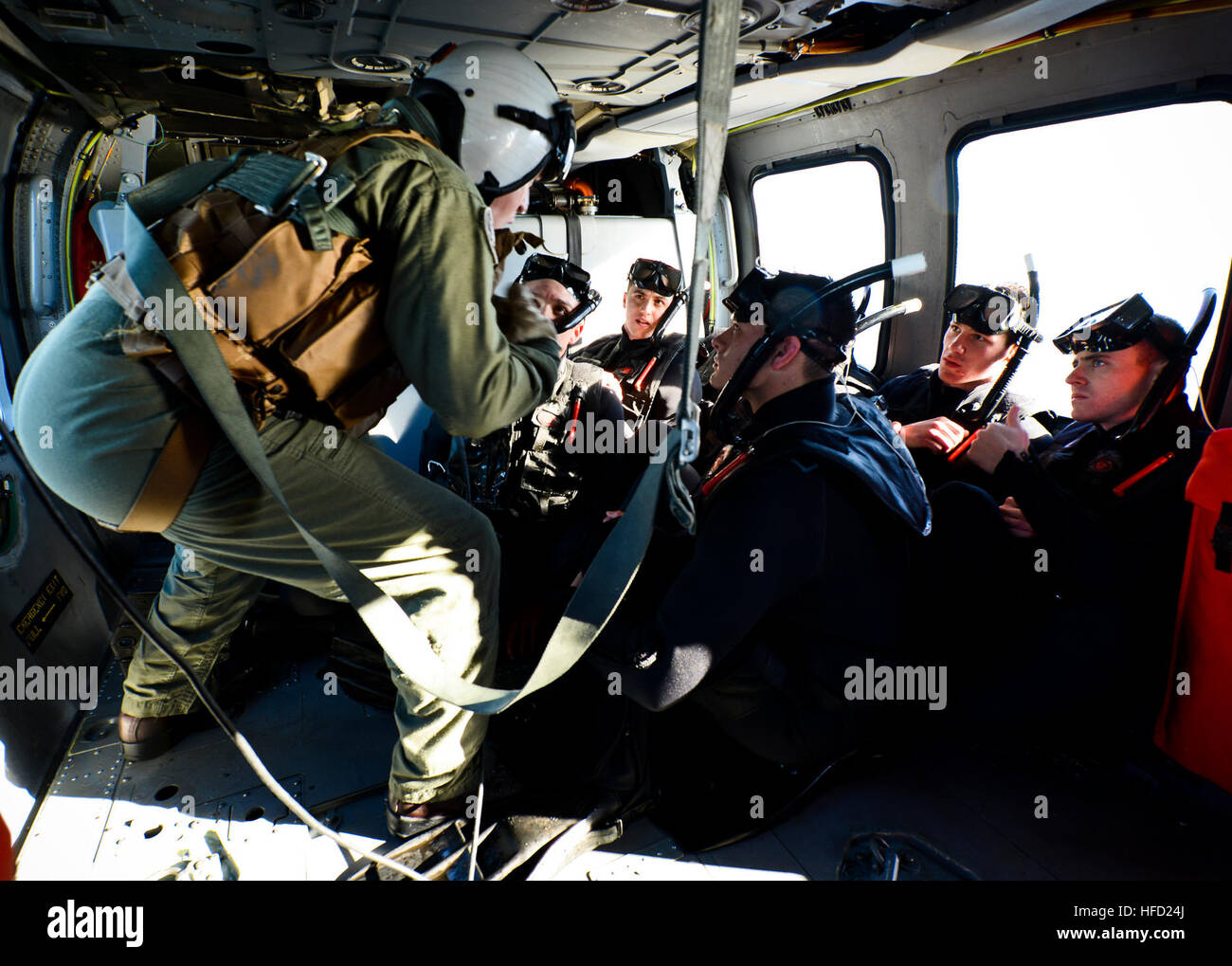 U s navy rescue sar swimmers hi-res stock photography and images - Alamy