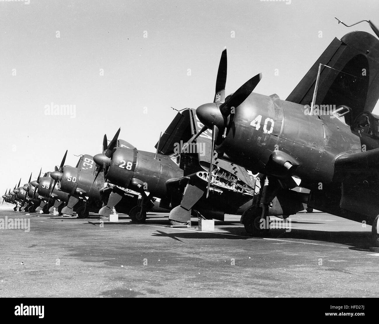 SB2Cs VMSB-333 at MCAS Ewa c1945 Stock Photo - Alamy