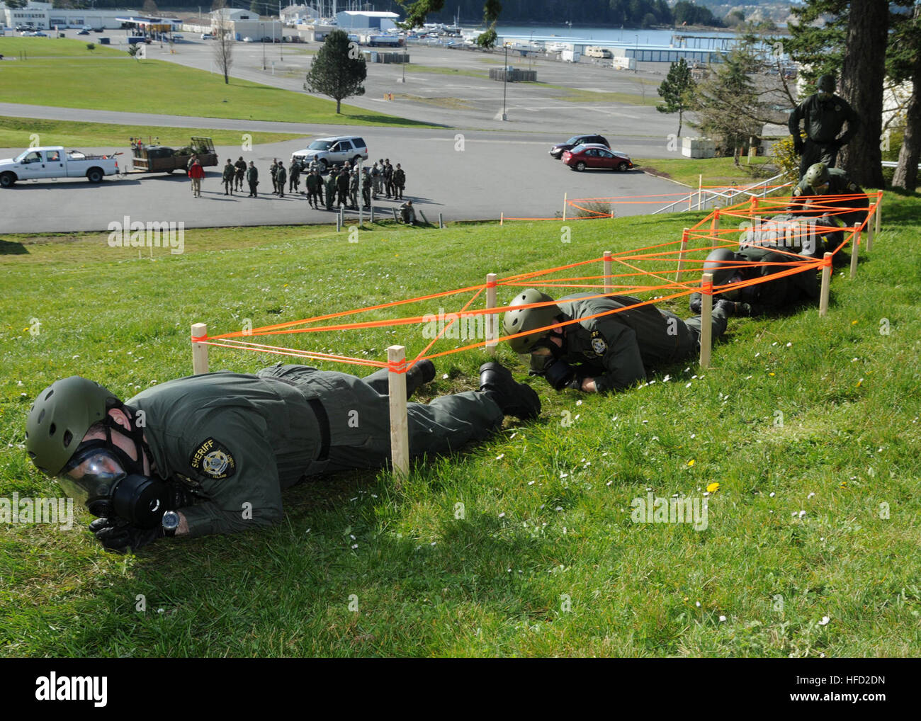 Basic Special Weapons and Tactics students complete the Renninger Run ...