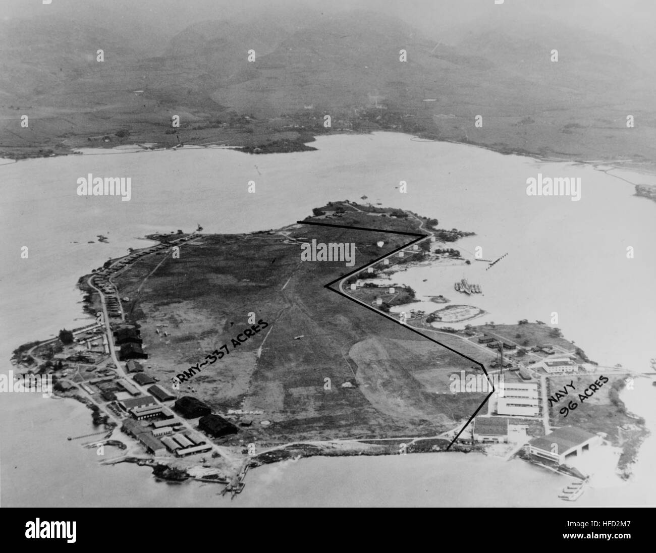 Aerial runway view Black and White Stock Photos & Images - Alamy