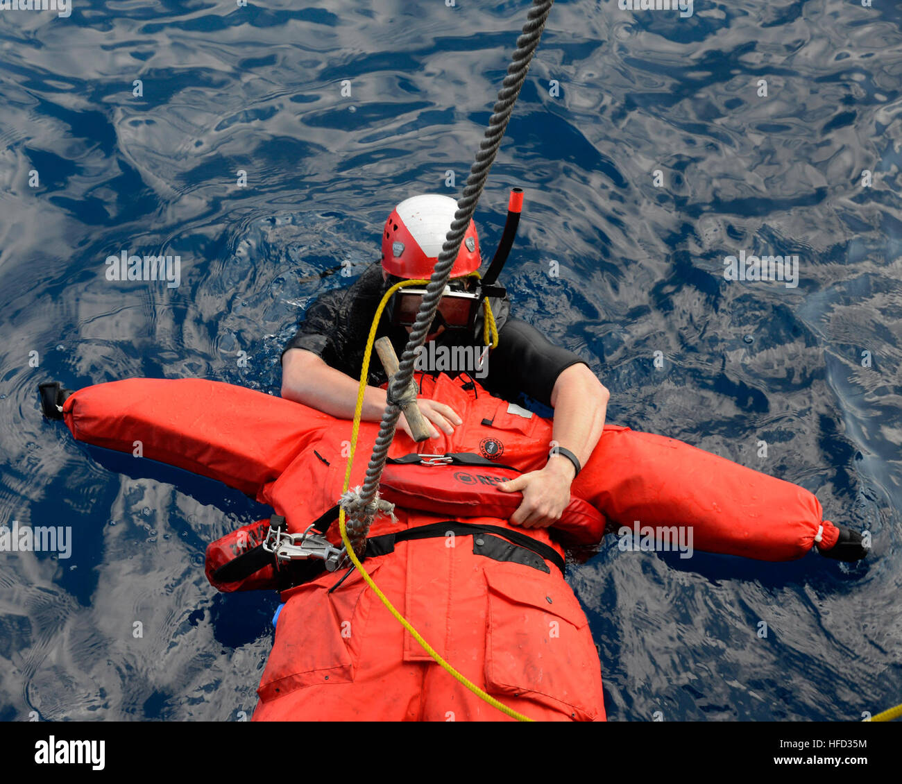 Search and rescue swimmer Seaman Sonny Guzardo, from Kerrville, Texas ...