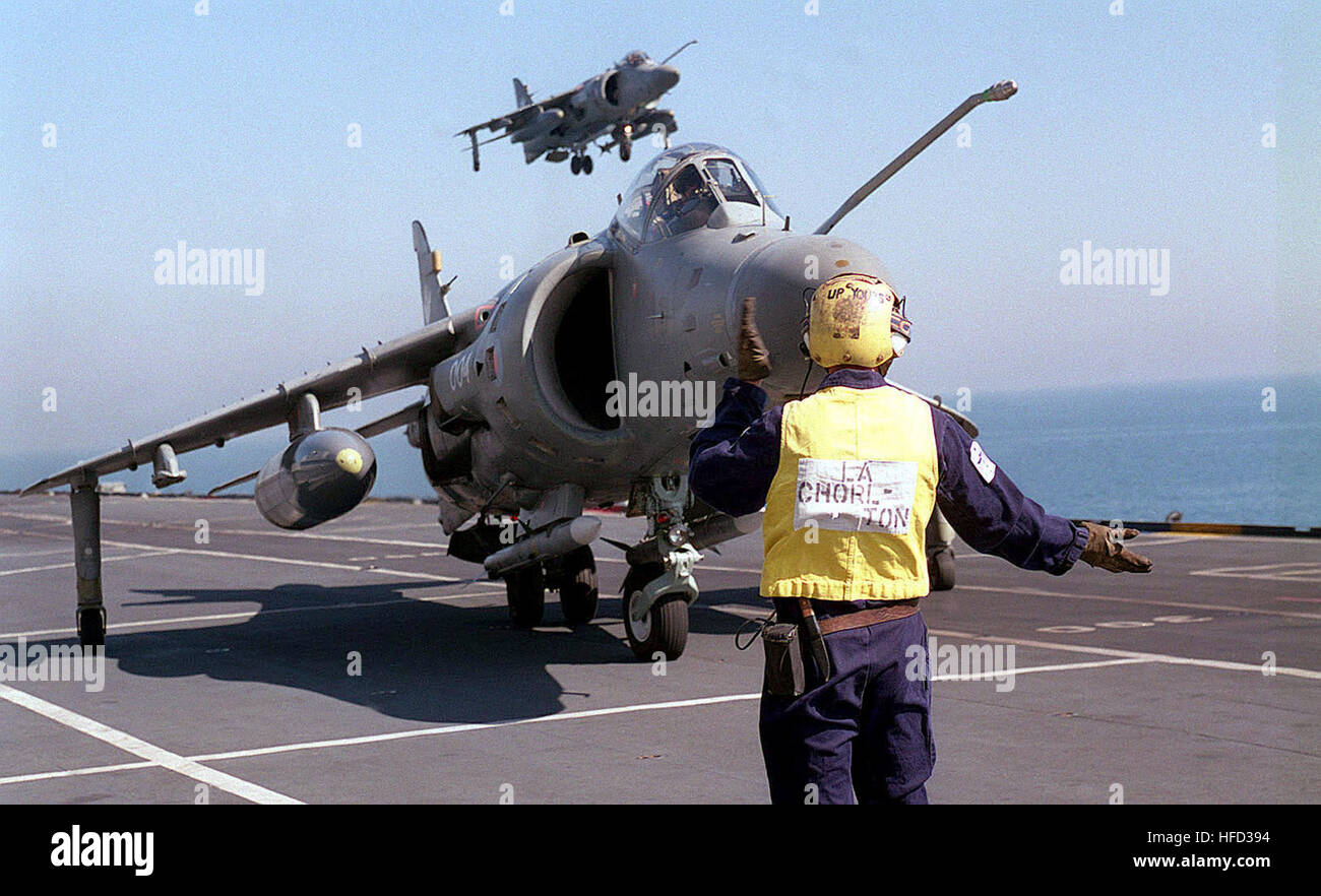 Royal navy sea harrier pilot hi-res stock photography and images - Alamy
