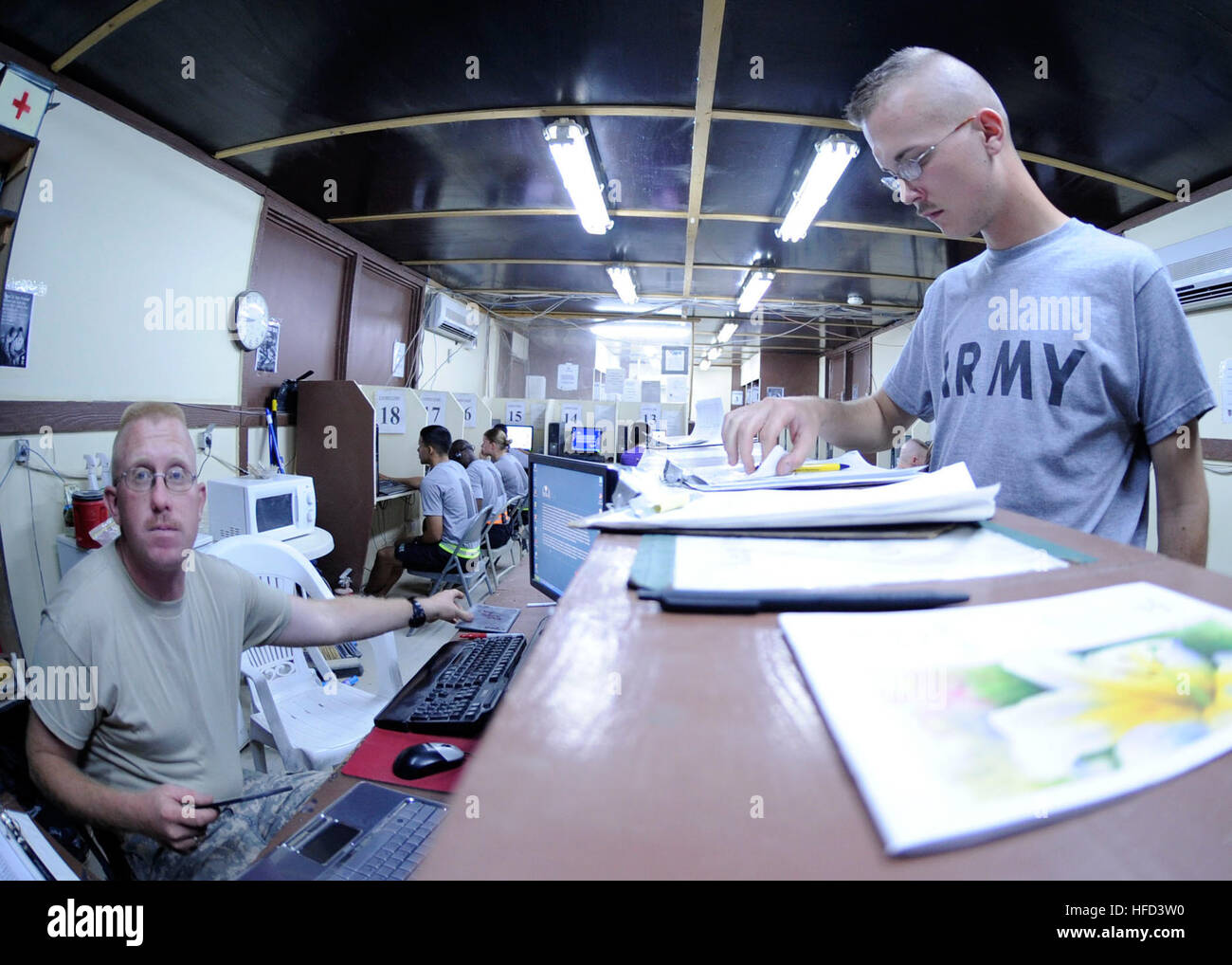 U.S. Army Sgt. James Tate, 29, of Mcewen, Tenn., assigned to the 269th ...