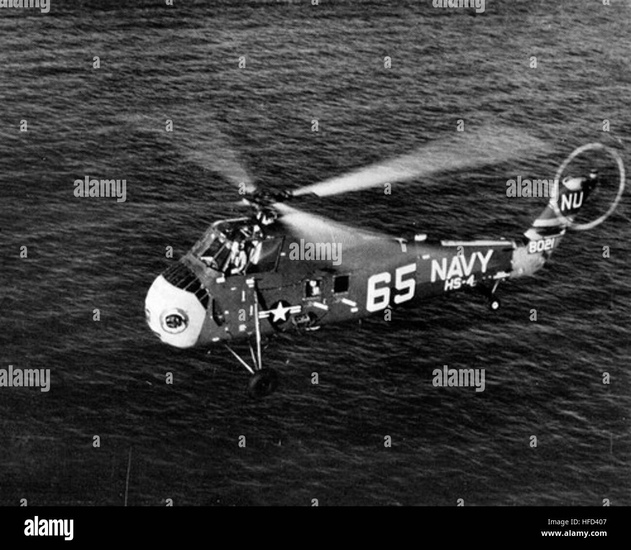 SH-34J Seabat HS-4 in flight c1961 Stock Photo - Alamy