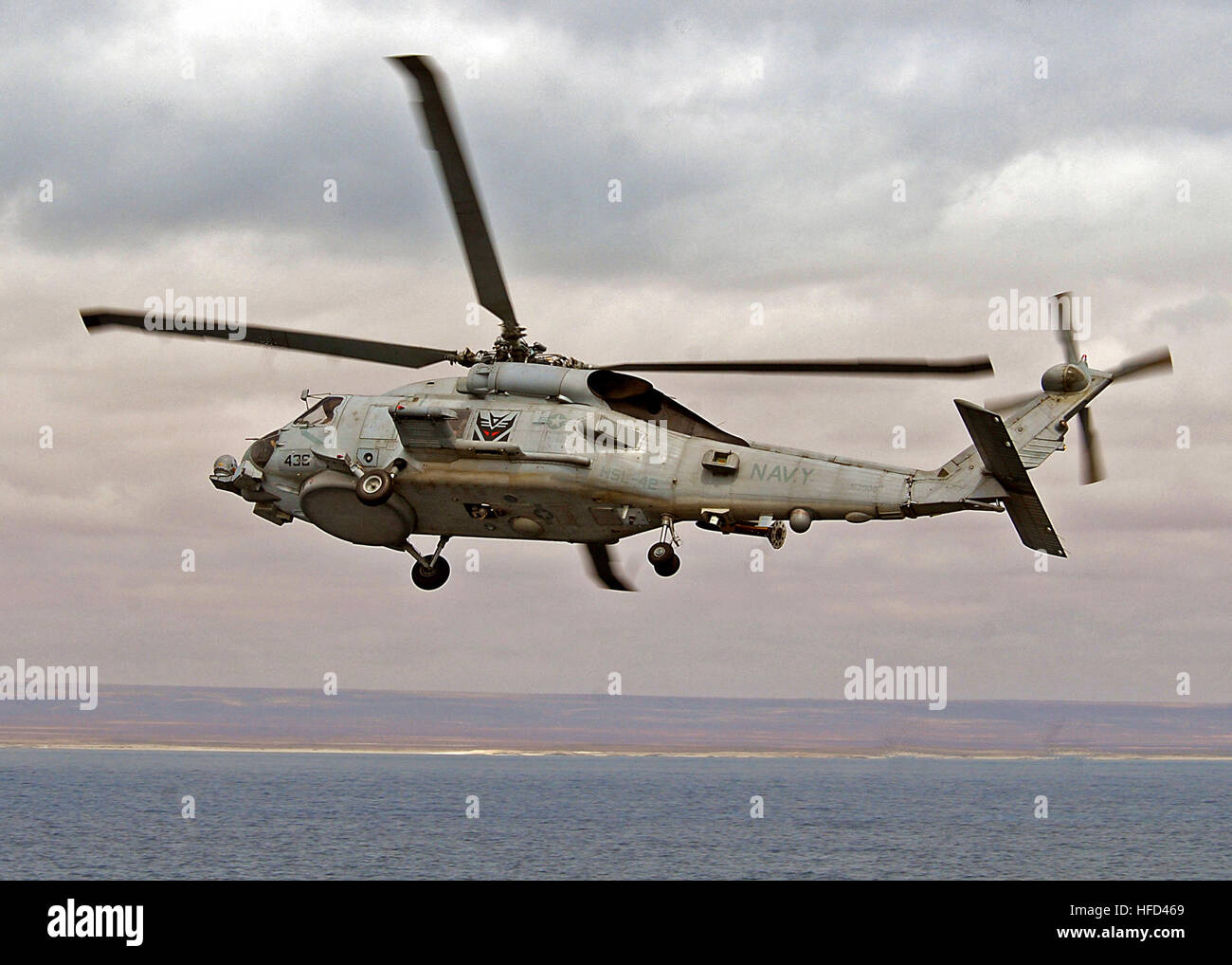 Helicopter anti submarine light squadron hsl 42 hi-res stock ...