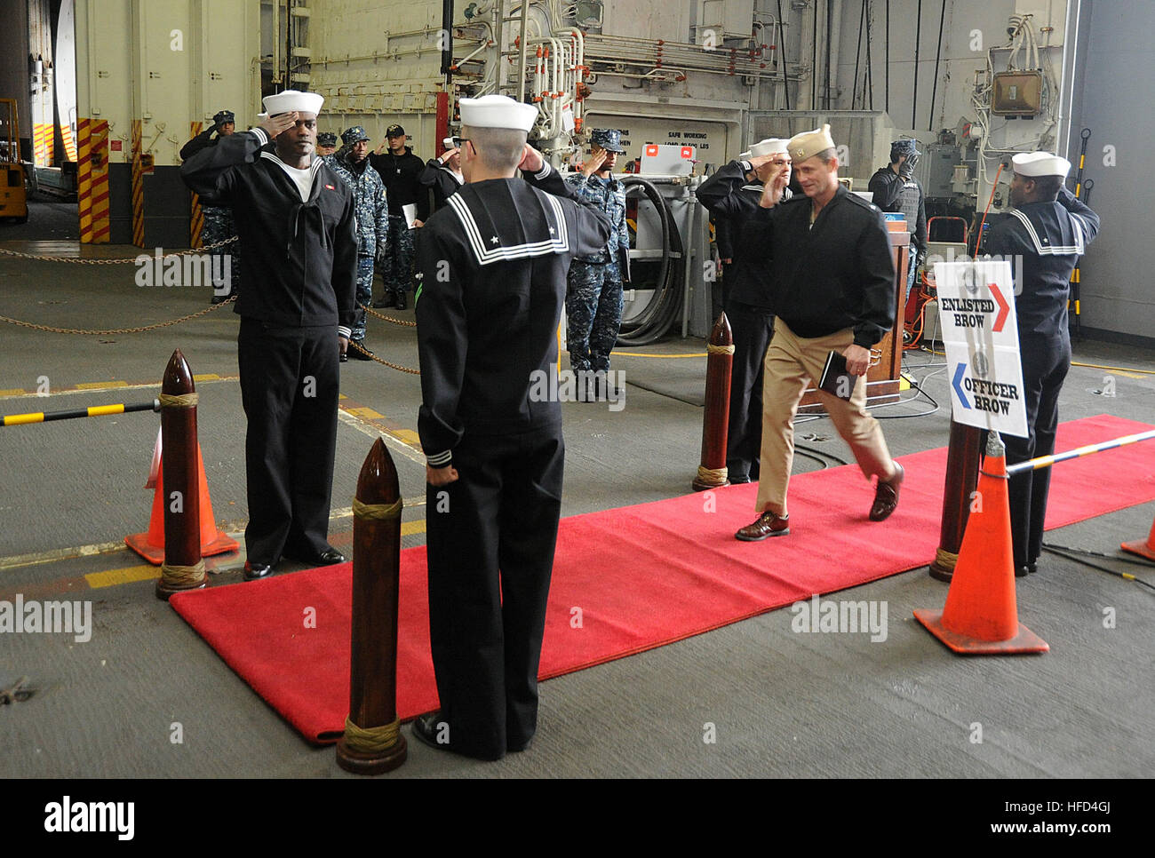 Rear Adm. Andrew Lewis, commander, Carrier Strike Group (CSG) 12 ...