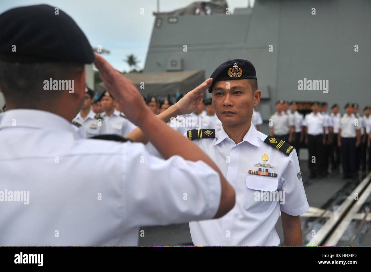 Singapore Frigate Rss Intrepid 69 High Resolution Stock Photography and ...