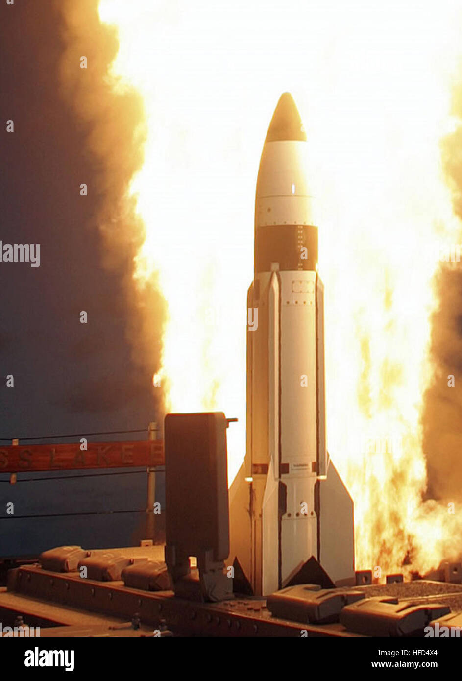 Sm-3 Block 1A launch-v2 Stock Photo - Alamy