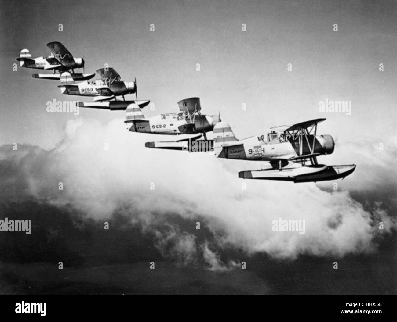 Scout Observation Corps (SOCs) aircraft operated from USS Honolulu (CL ...