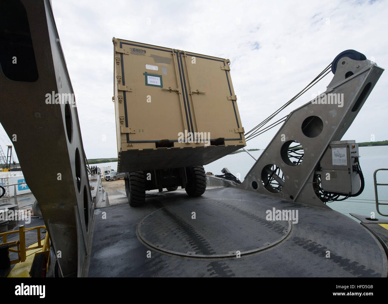 Military Sealift Command joint high-speed vessel USNS Spearhead (JHSV 1 ...