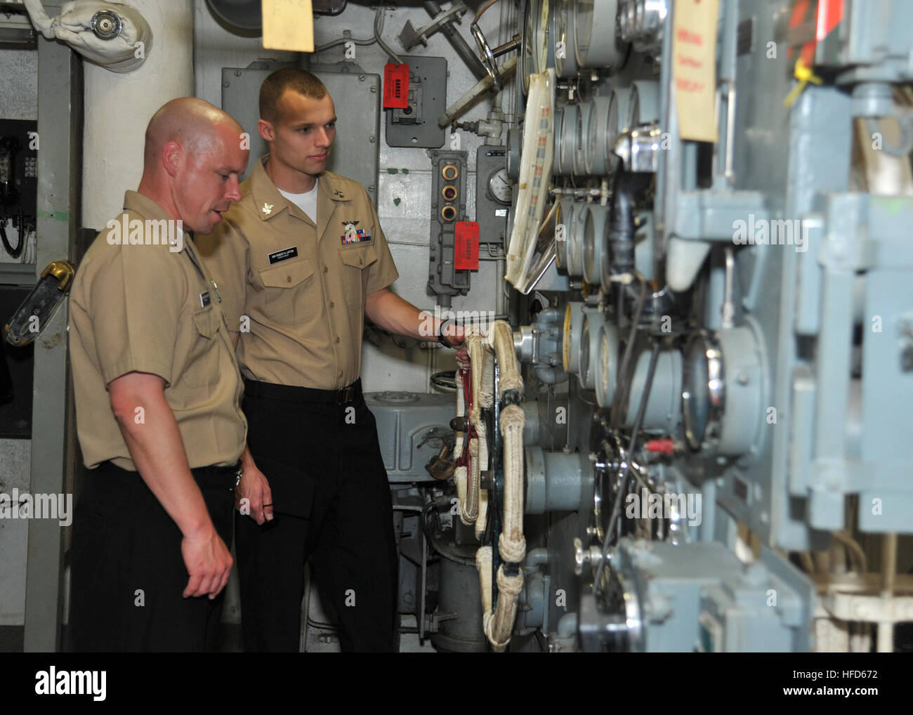 The engine room of the battleship hi-res stock photography and images ...