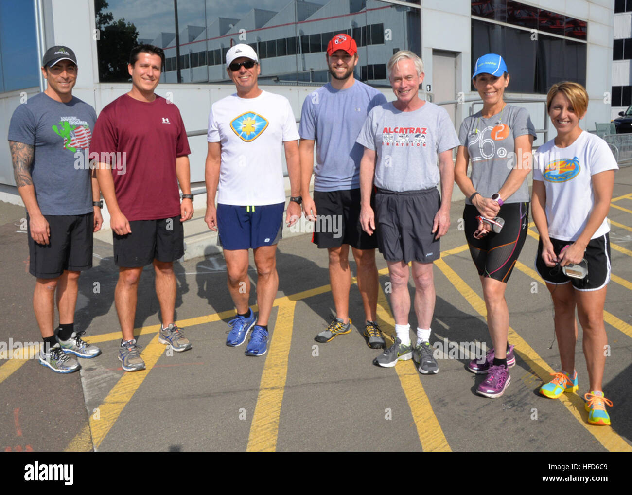 Pat Sullivan, third from left, Executive Director, Space and Naval ...