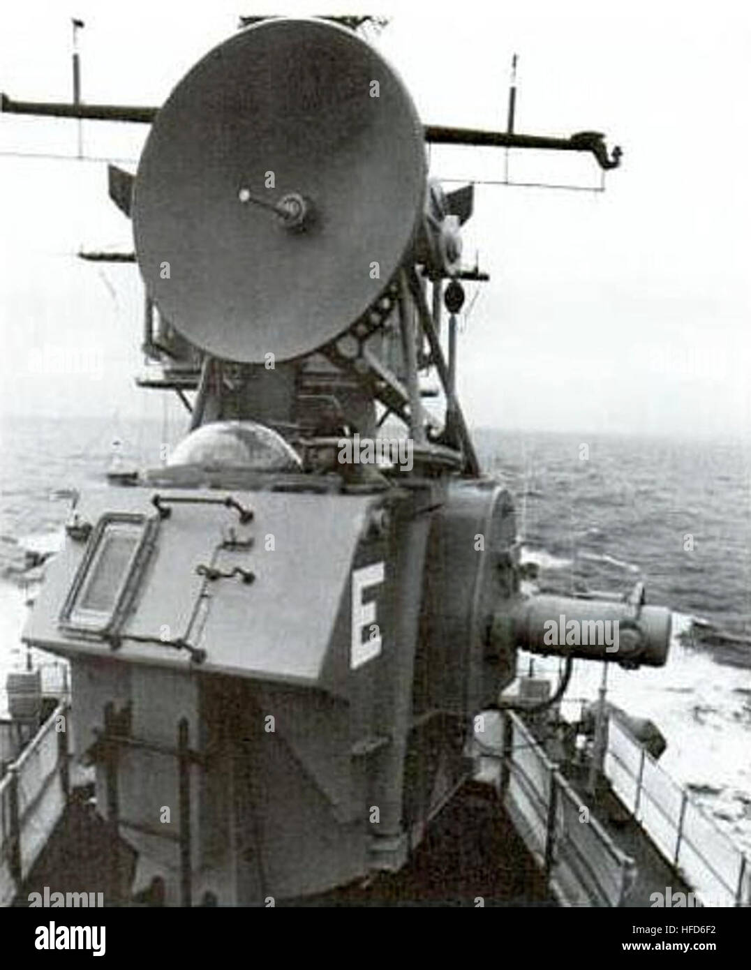 SPG-53 Radar with Mk 68 Director Stock Photo - Alamy